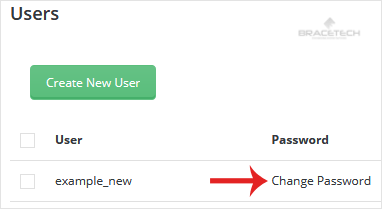 How to change a database user password in DirectAdmin? - Knowledgebase - BRACE Tech